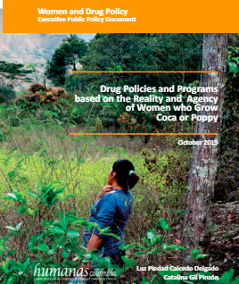 línea mujeres y política de drogas - Corporación Humanas